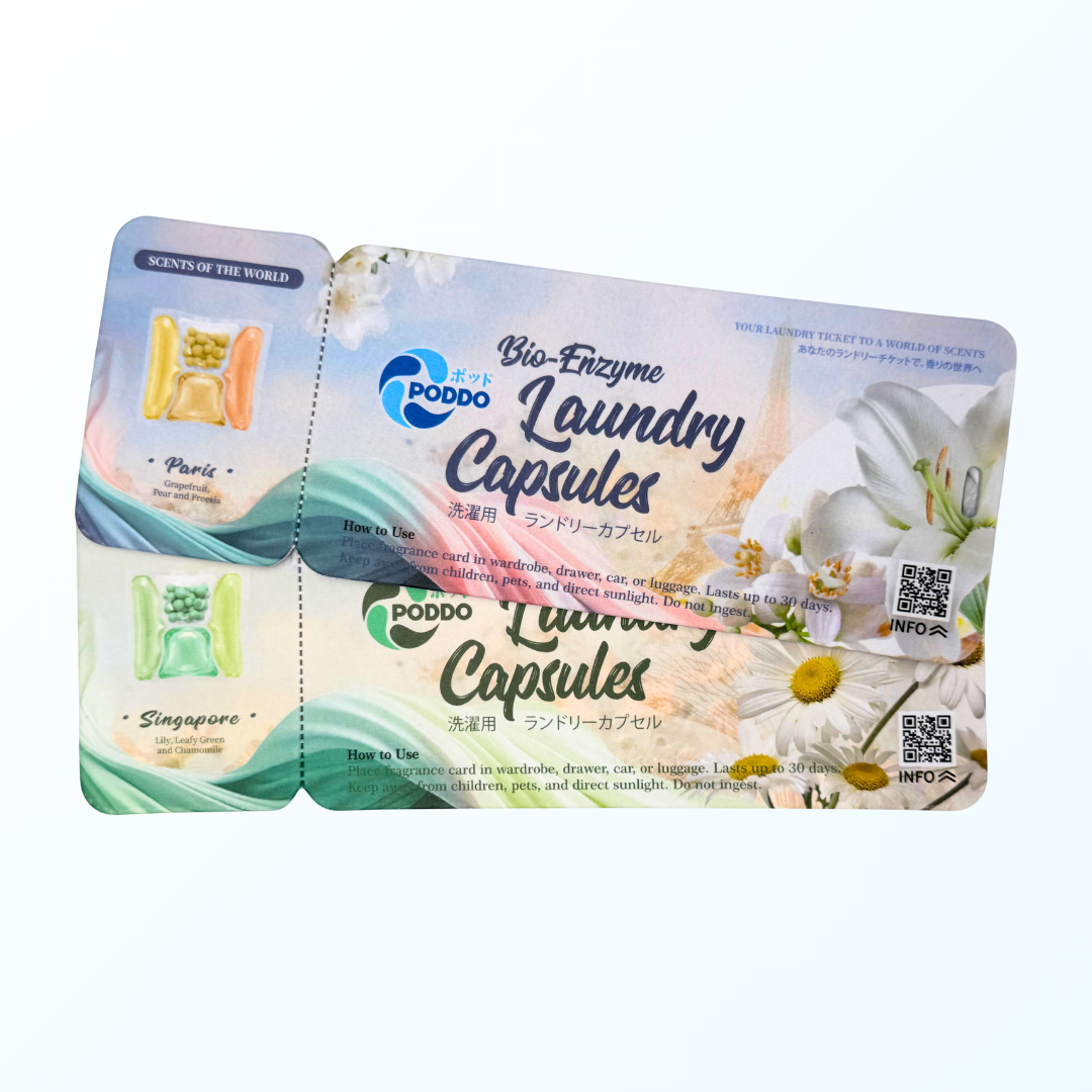 PODDO Scents of the World Fragrance Card - Singapore / Paris – Poddo